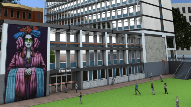 Virtual campus: The future of work and education - MEETYOO